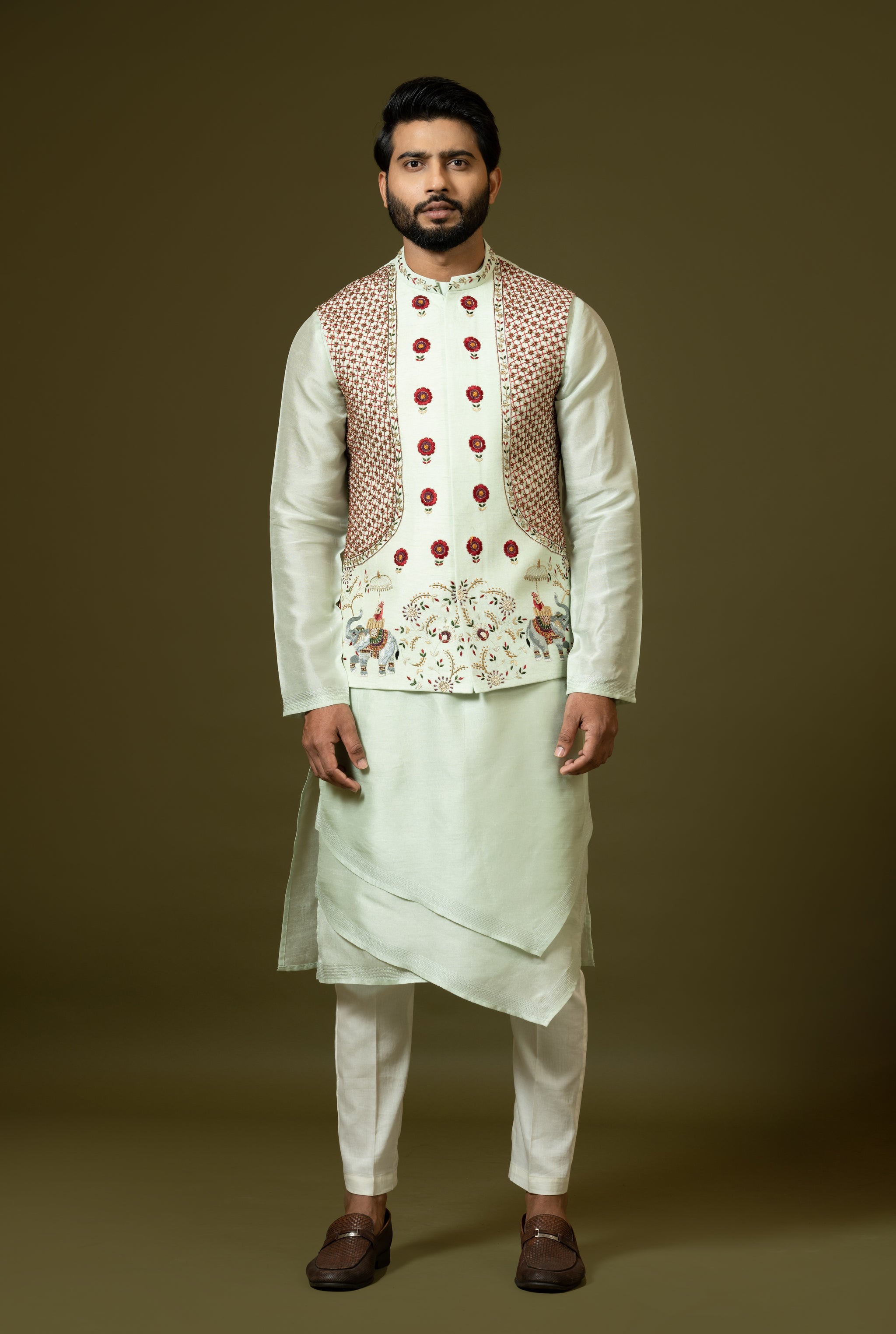 Rajababu Nehru Kurta Set